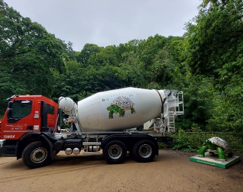 Granite Products Sponsors A Tortoise Takeover On Jersey - Brett